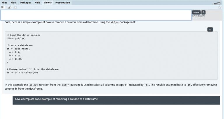 How to add ChatGPT inside RStudio in 1 minute - tilburg.ai