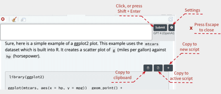 How to add ChatGPT inside RStudio in 1 minute - tilburg.ai