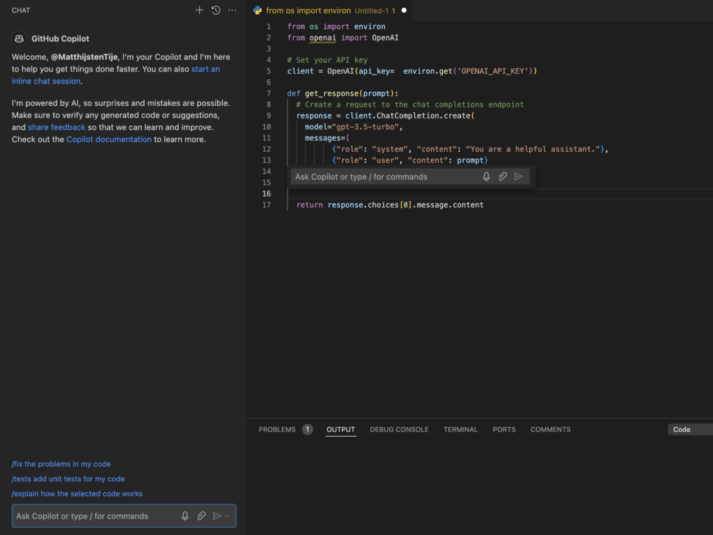 Guided Coding with GitHub Copilot Chat: A Quickstart for University ...