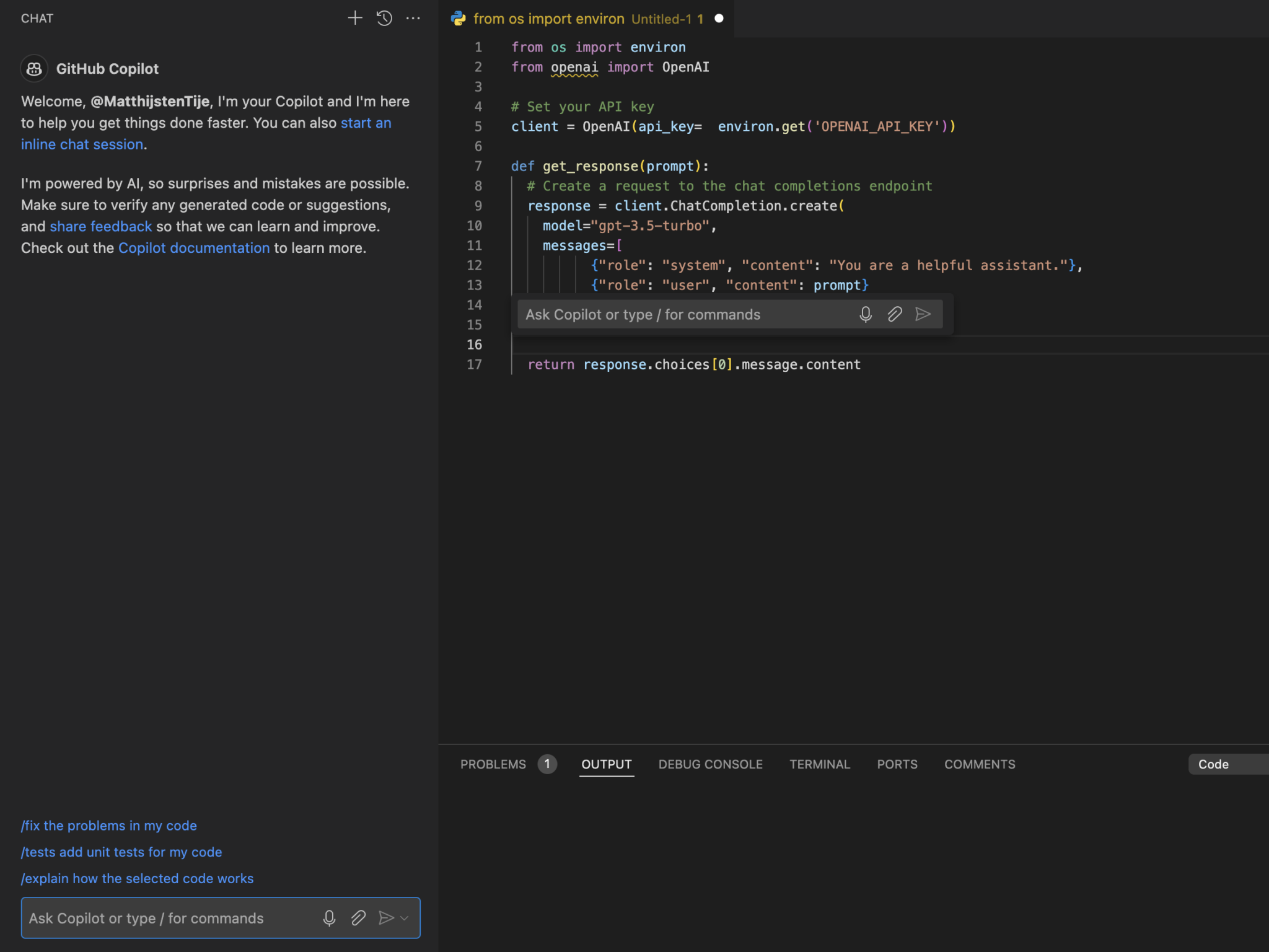 Guided Coding with GitHub Copilot Chat: A Quickstart for University ...
